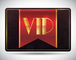 Vip card design Royalty Free Vector Image - VectorStock