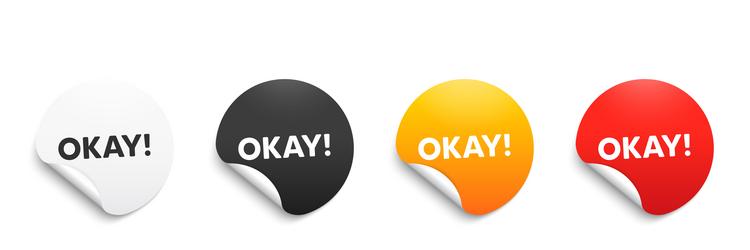 Symbol Sticker Ok Vector Images (over 5,100)