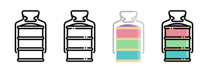 Tiffin Box Vector Images (53)