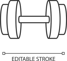 Dumbbell Weight Drawing