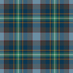 Blue tartan plaid design Royalty Free Vector Image