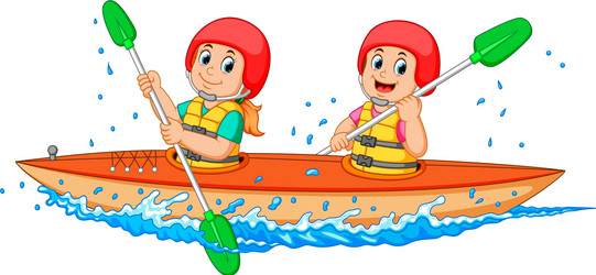 Canoe Trip Clip Art