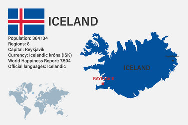 Iceland Population Map Vector Images (36)