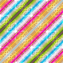 Pastel rainbow seamless checkered pattern Vector Image
