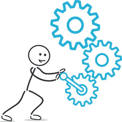 Stickman Push Vector Images (over 110)