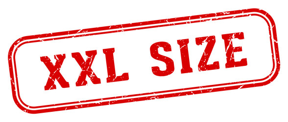 Xxl size stamp rectangular Royalty Free Vector Image