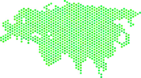 Green Hex Tile Map Vector Images (over 270)