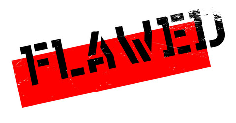 Flawed rubber stamp Royalty Free Vector Image - VectorStock