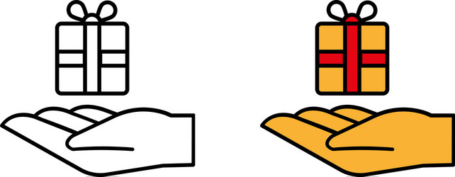 Gesture Give Hand Receive Vector Images (over 600)