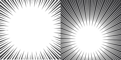 Speed lines sketch force and motion fast Vector Image