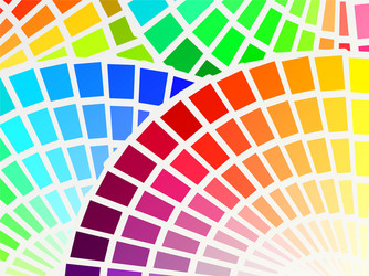 Colorful palette full spectrum colors Royalty Free Vector