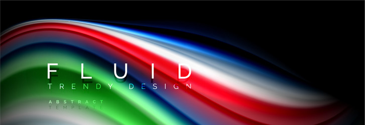 Creative line art banner background abstract Vector Image