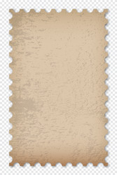 Old grunge postage stamp clean postage stamp Vector Image