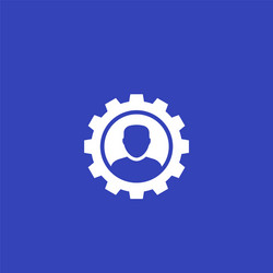 Object detection app icon Royalty Free Vector Image