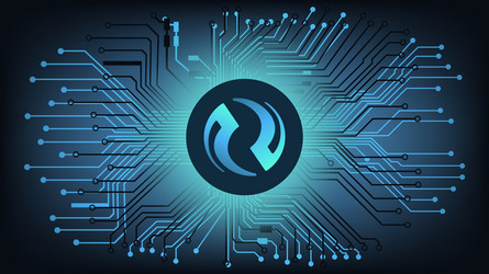 Injective protocol inj token symbol Royalty Free Vector