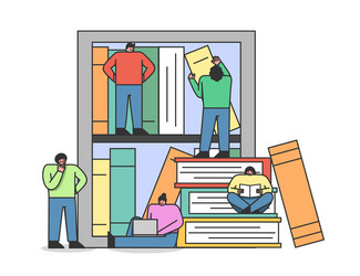 Library People Vector Images (over 24,000)