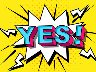 Yes Cartoon Vector Images (over 6,100)