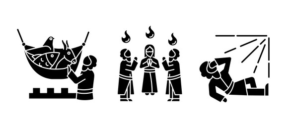 Bible Characters Clipart Black And White