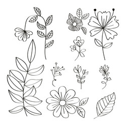 Ten Flowers Vector Images (over 420)