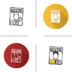 Newspaper Magazine Icon Vector Images (over 8,200)