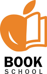Book education logo Royalty Free Vector Image - VectorStock