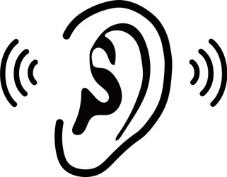 Cartoon Ears Listening