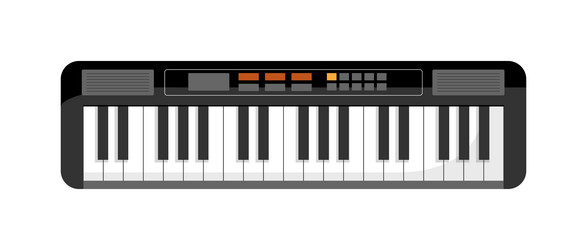 Electric Keyboard Clipart