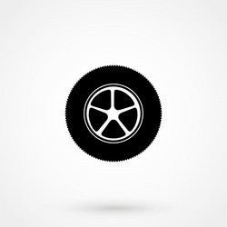 Alloy Wheel Silhouette Vector Images (over 1,000)