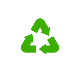 Recycle icon garbage sorting symbol waste Vector Image