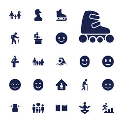 15 figure icons Royalty Free Vector Image - VectorStock