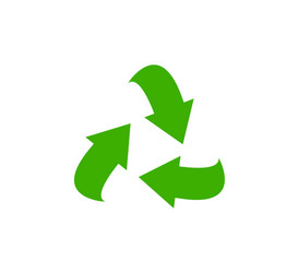 Recycle icon garbage sorting symbol waste Vector Image