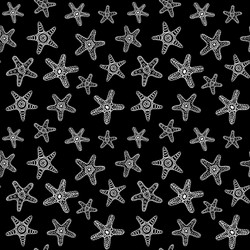 Star line seamless pattern Royalty Free Vector Image