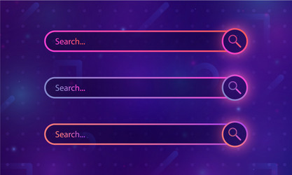 Web search field Royalty Free Vector Image - VectorStock