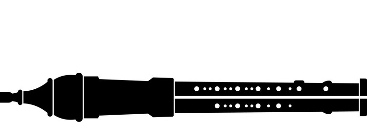 Woodwind Instrument Silhouette Vector Images (over 430)