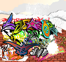 Urban Graffiti Gang Vector Images (over 130)