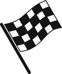 Black and White Finish Line Flag Vector Images (over 4,400)