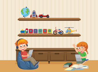 Kids Learning Cartoon Vector Images (over 100,000)