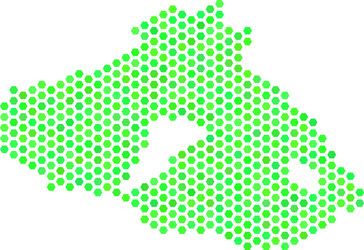 Green Hex Tile Map Vector Images (over 270)