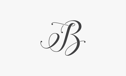 Cursive Monogram Vector Images (over 370)