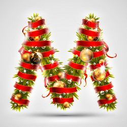 Letter M Christmas Vector Images (over 160)