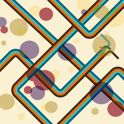 Colorful lines Royalty Free Vector Image - VectorStock