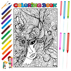 Coloring book Royalty Free Vector Image - VectorStock