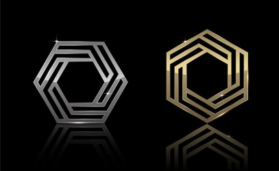 Gold Hexagon Pattern Vector Images (over 8,000)