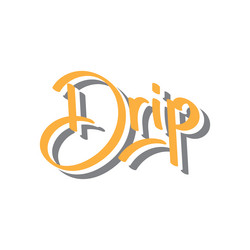 Bop gen z slang word sticker Royalty Free Vector Image