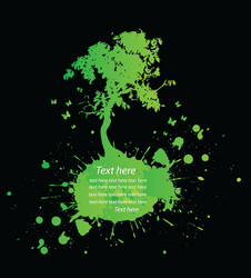 Tree grunge Royalty Free Vector Image - VectorStock