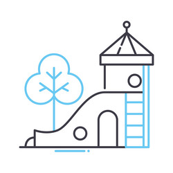 Playground Line Icon Vector Images (over 10,000)
