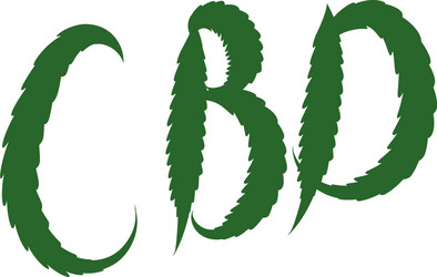 Cbd symbol Royalty Free Vector Image - VectorStock