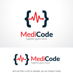 Medical logo cross center Royalty Free Vector Image
