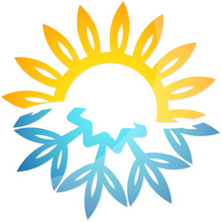 Sun Snowflake Logo Vector Images (over 3,100)