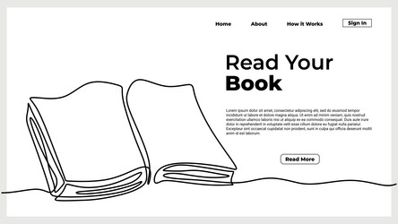 Open Book Line Drawing Vector Images (over 3,100)